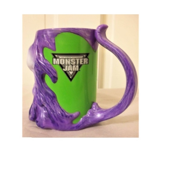 Unbranded | Kitchen | Monster Jam Grave Digger Purple Skull Skeleton ...